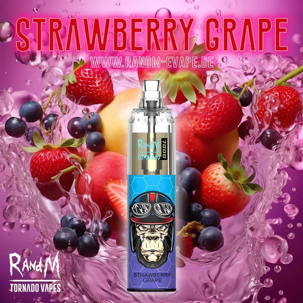 Tornado Vape 7000 - Strawberry Grape
