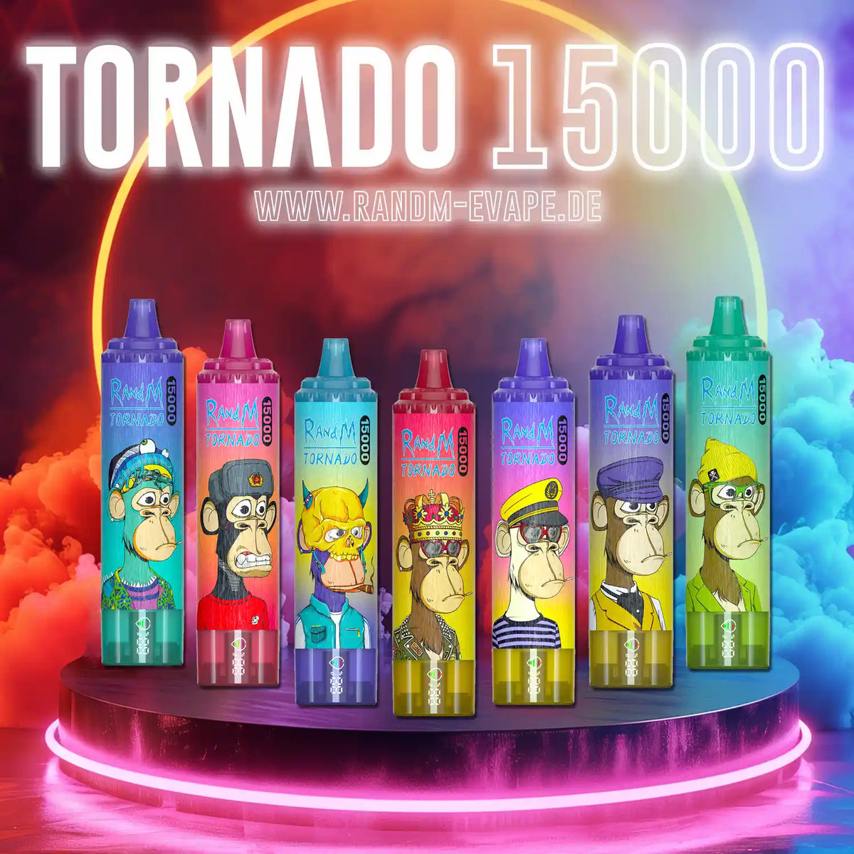 Randm Tornado 15000 - Maximales Dampfvergnügen – Tornado Vape